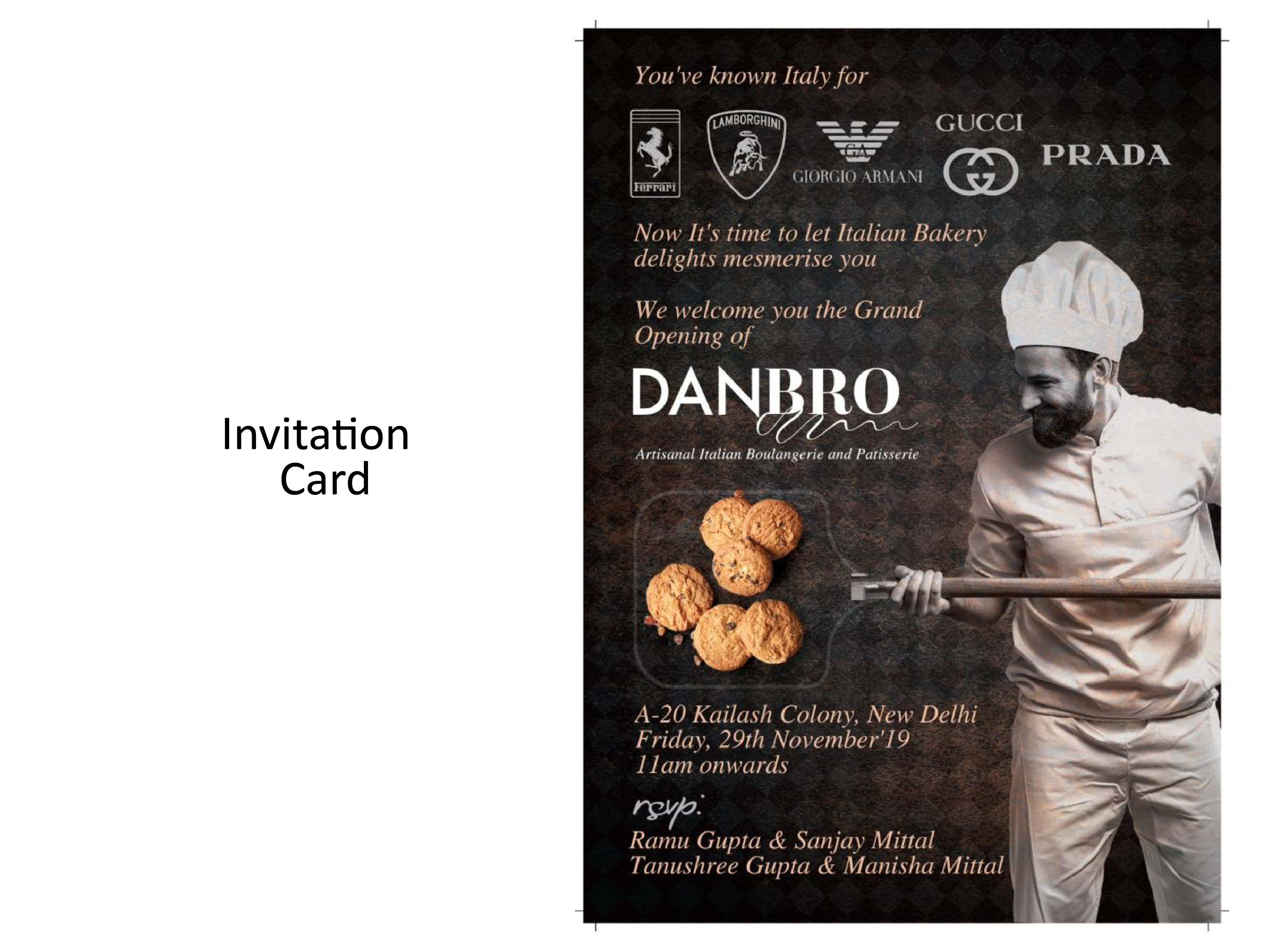 Danbro Bakery LOGO and Mascot | Packaging | Branding by ...