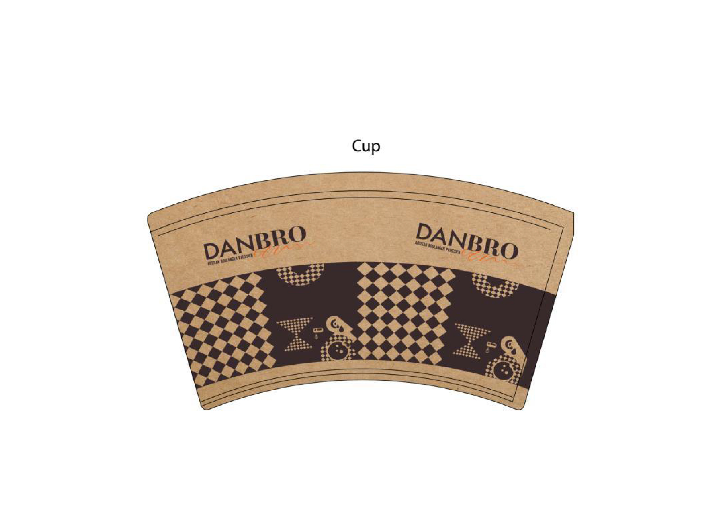 Danbro Bakery LOGO and Mascot | Packaging | Branding by ...