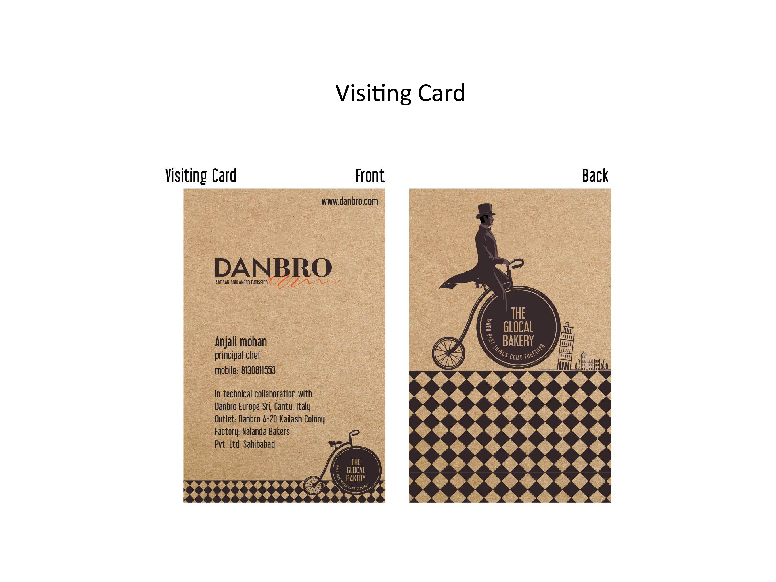 Danbro Bakery LOGO and Mascot | Packaging | Branding by ...