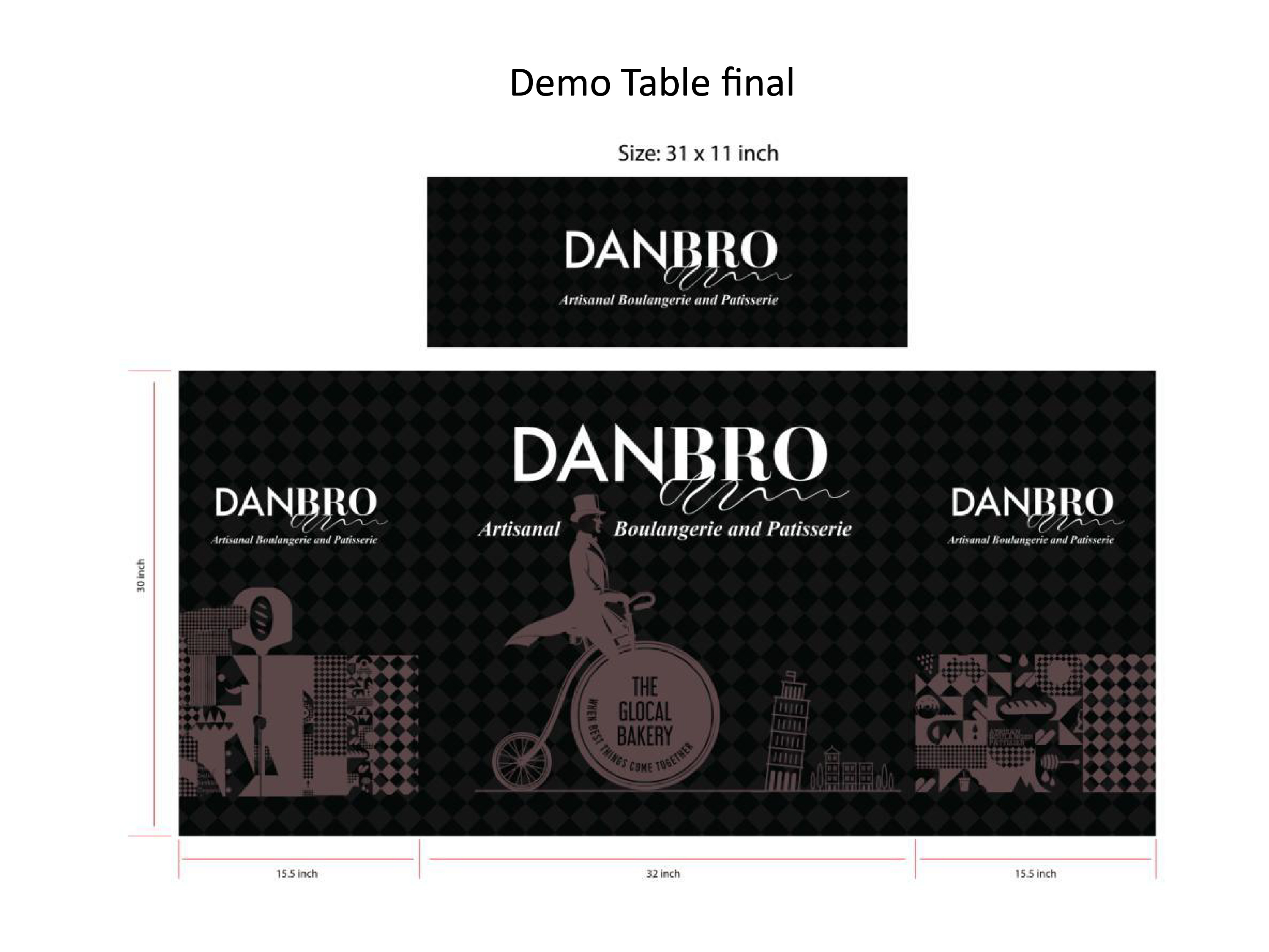 Danbro Bakery LOGO and Mascot | Packaging | Branding by ...