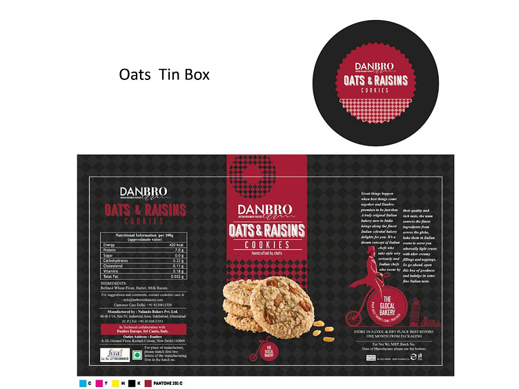 Danbro Bakery LOGO and Mascot | Packaging | Branding by ...