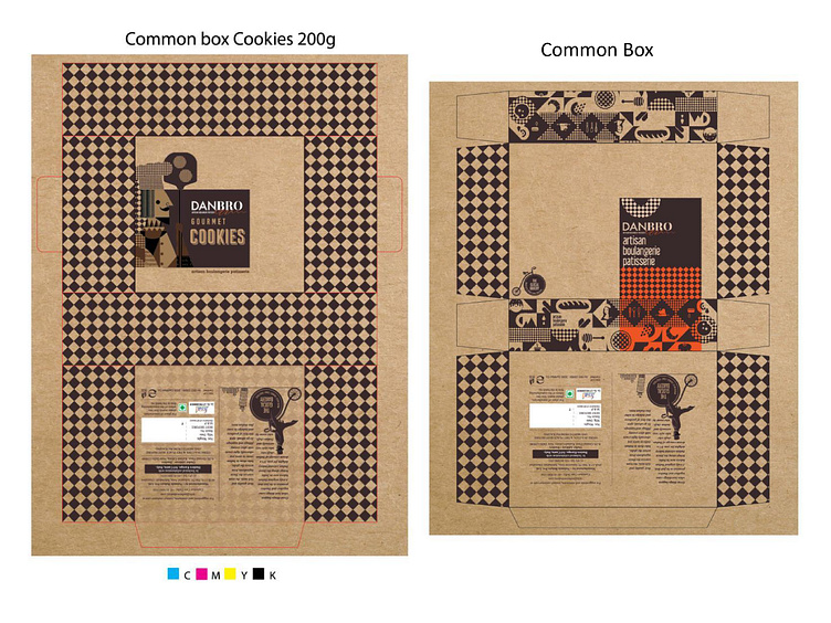 Danbro Bakery LOGO and Mascot | Packaging | Branding by ...