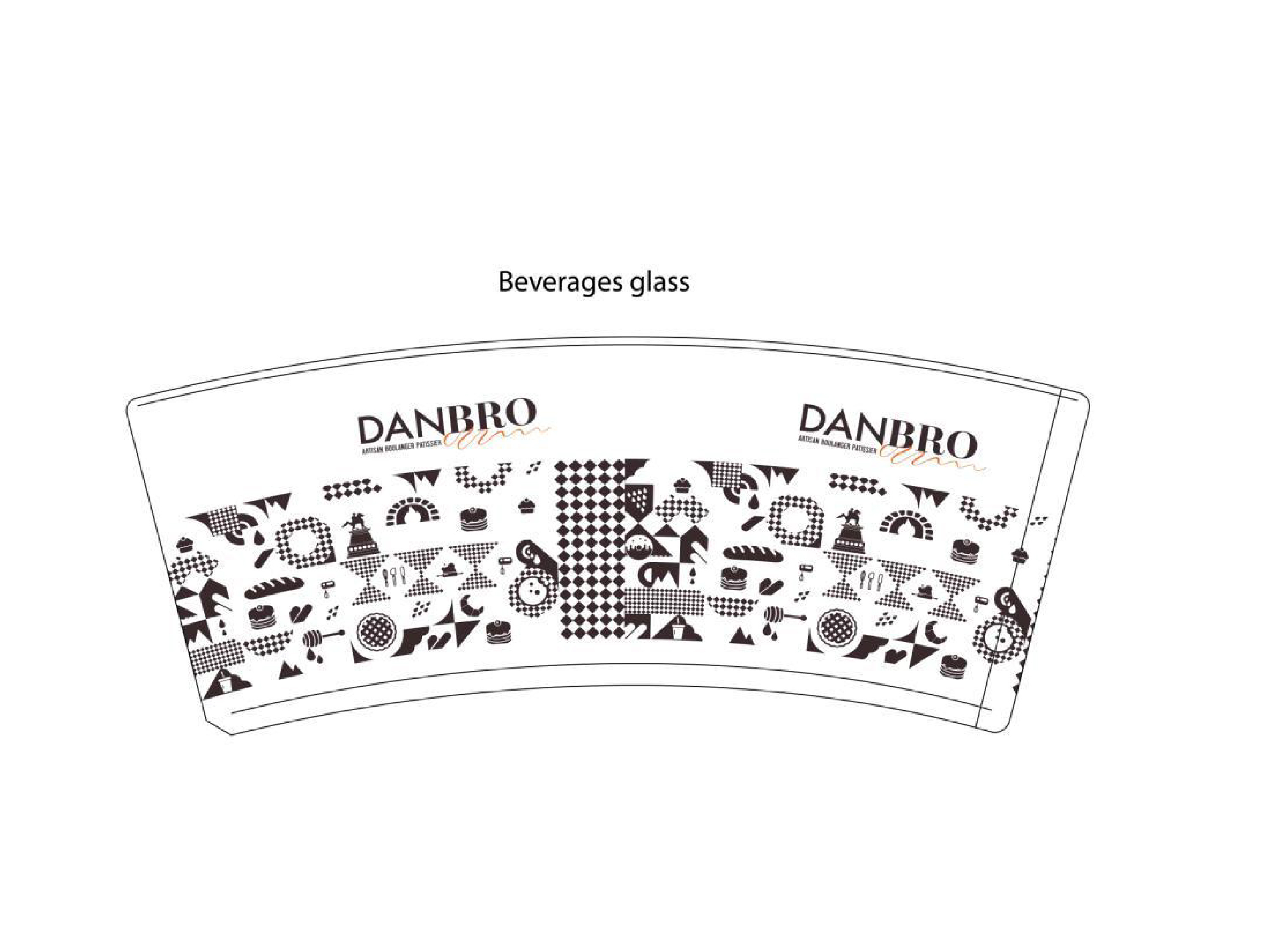 Danbro Bakery LOGO and Mascot | Packaging | Branding by ...