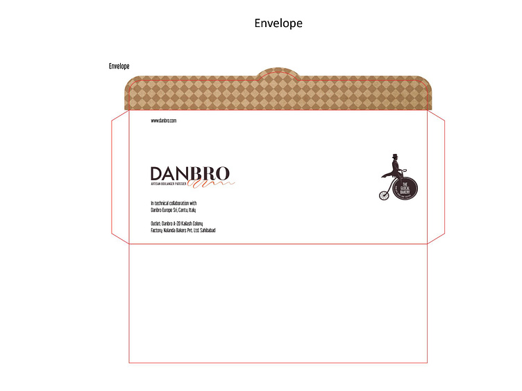 Danbro Bakery LOGO and Mascot | Packaging | Branding by ...