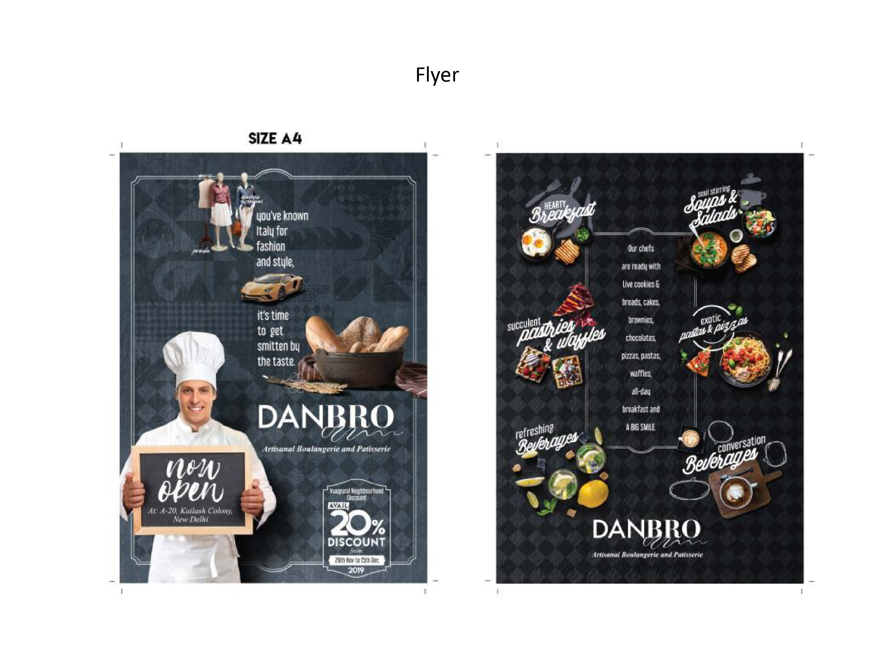 Danbro Bakery LOGO and Mascot | Packaging | Branding by ...