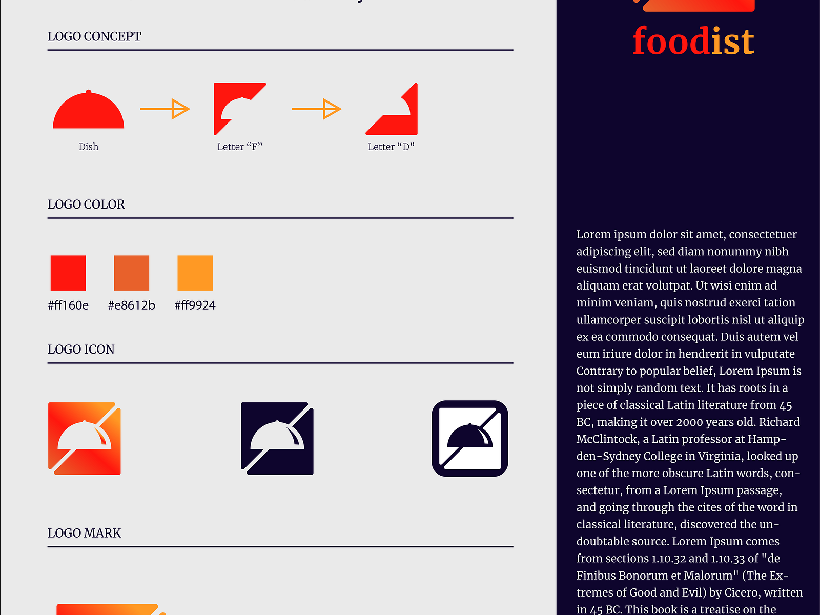 Food delivery app | Food delivery mobile app logo design by Joti Sarkar ...