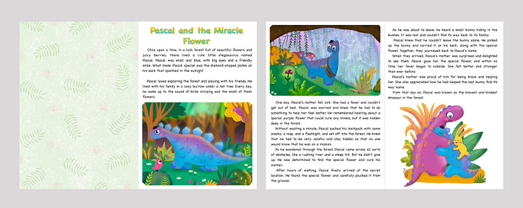 Pascal and the Miracle Flower by Elena Galindo on Dribbble