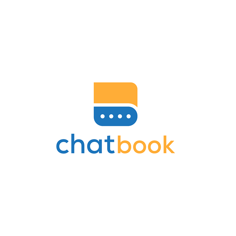 Chat Book logo design by Md Hossain Rumon on Dribbble