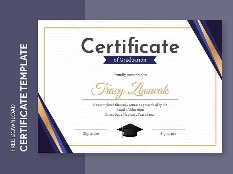 Graduate Certificate Free Google Docs Template by Free Google Docs ... Graduate Certificate Free Google Docs Template by Free Google Docs ...
