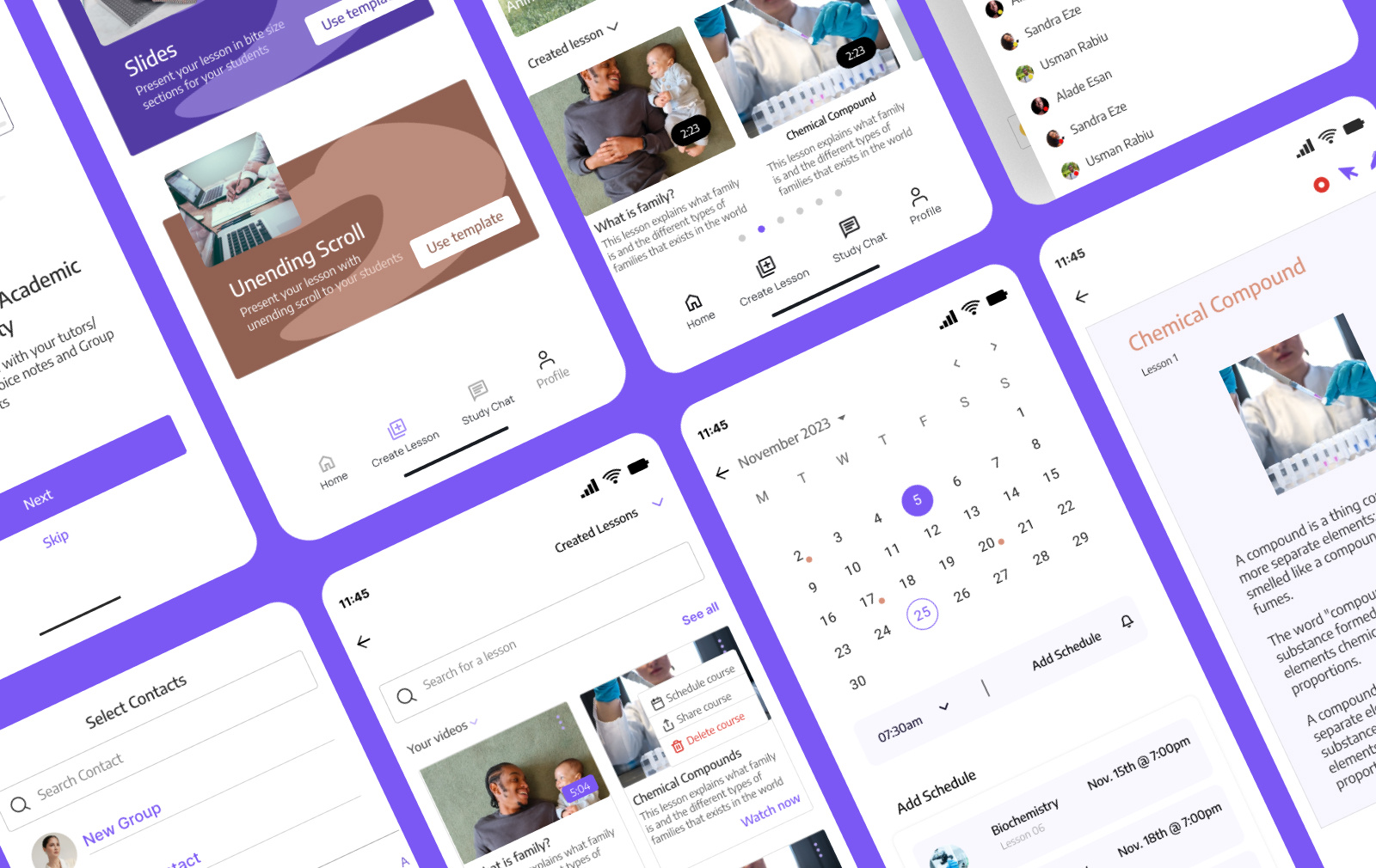 Edutech App by Olasina OluwaTosin on Dribbble