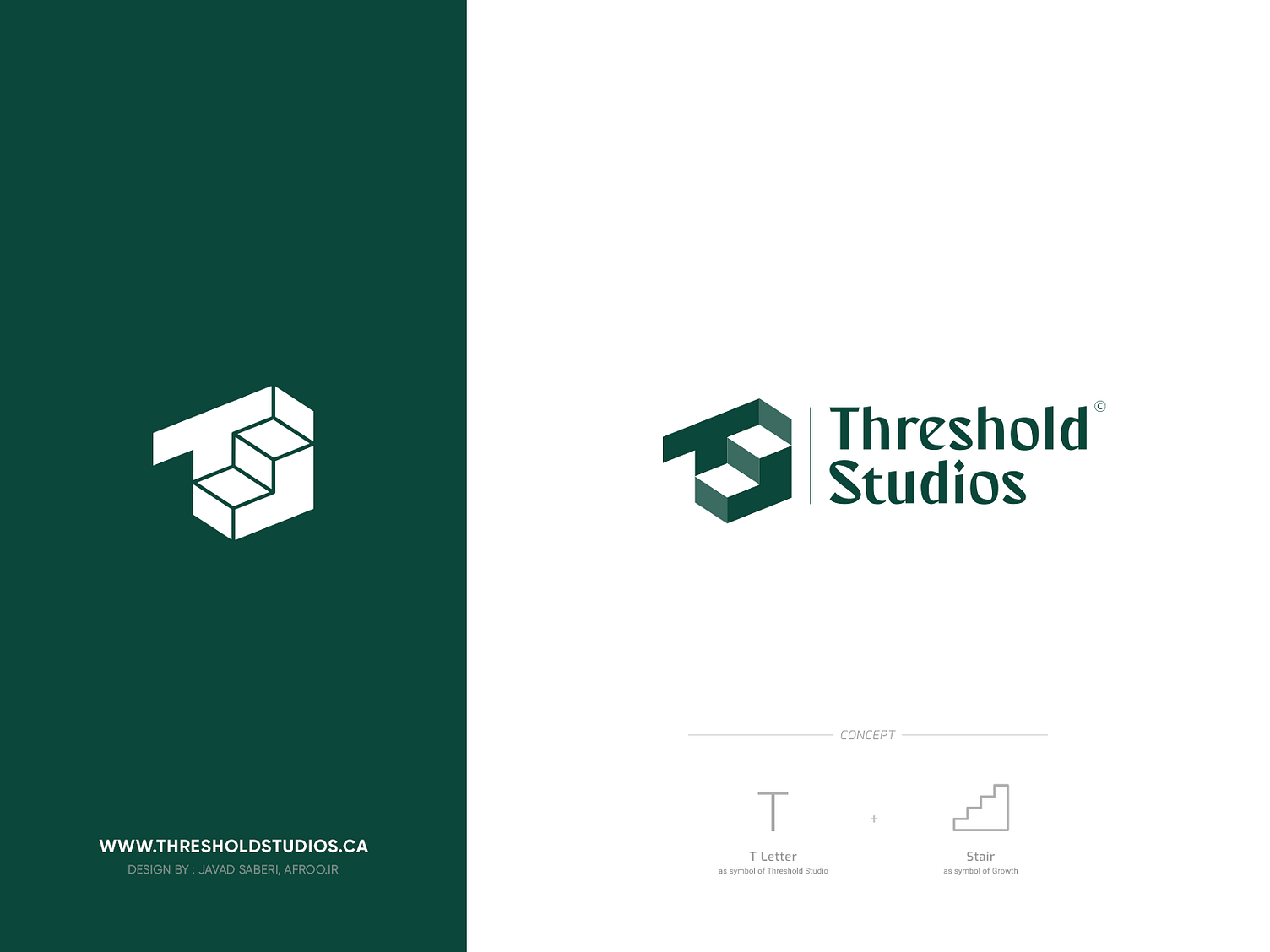 Threshold Studios, Logo Design by Javad Saberi . جواد صابری on Dribbble