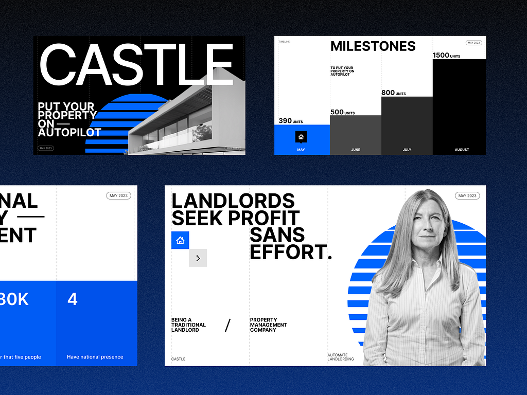 Castle | Presentation - Pitch Deck Design by Alex on Dribbble