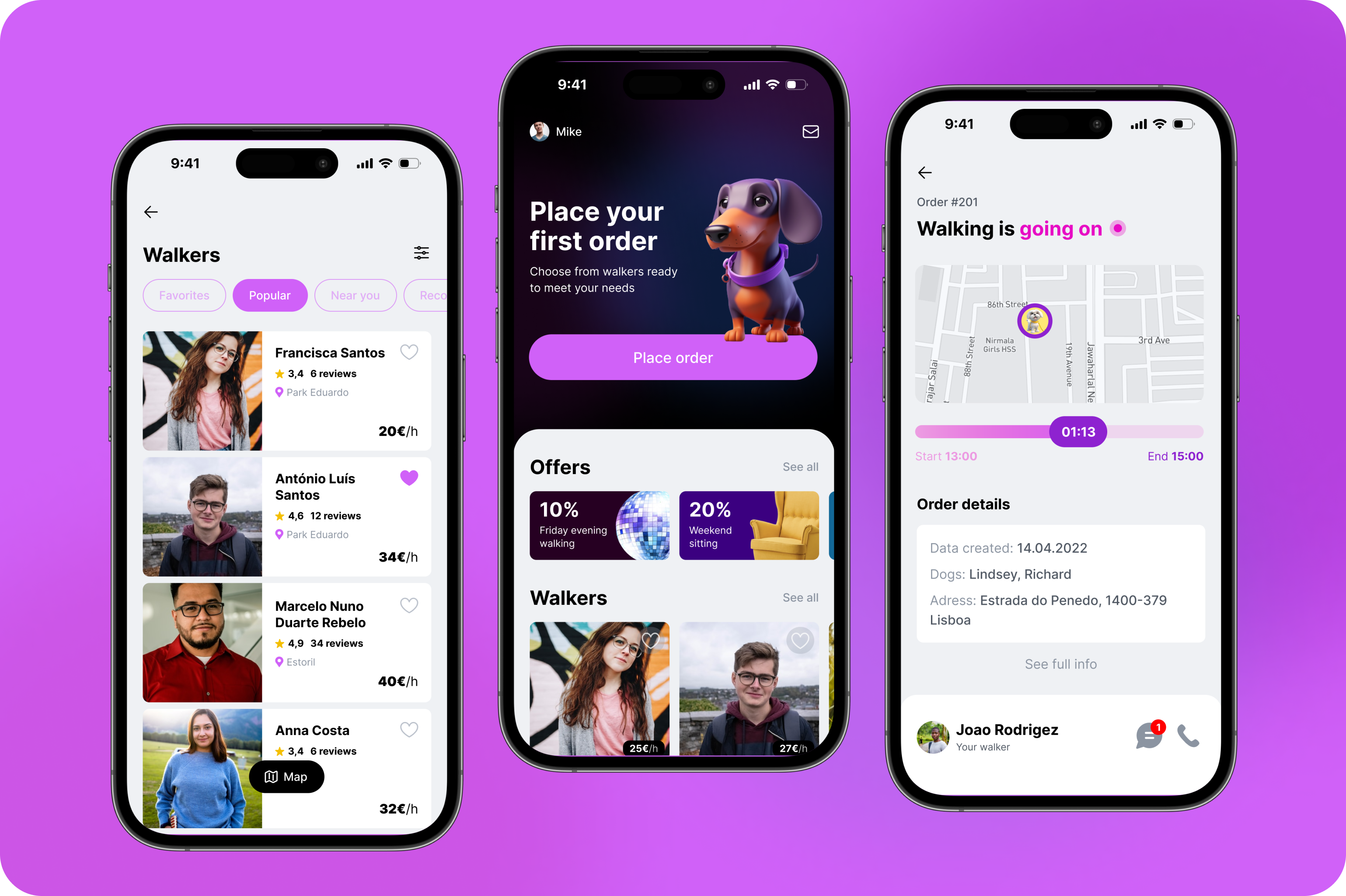 Browse thousands of Walking App images for design inspiration | Dribbble