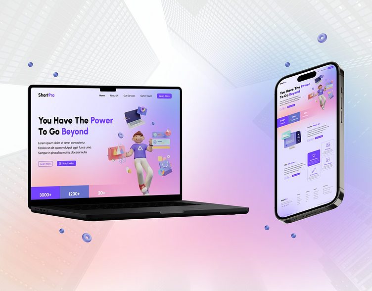 Business Solution Web UI Design by Abu Junaed Mohd Asif on Dribbble