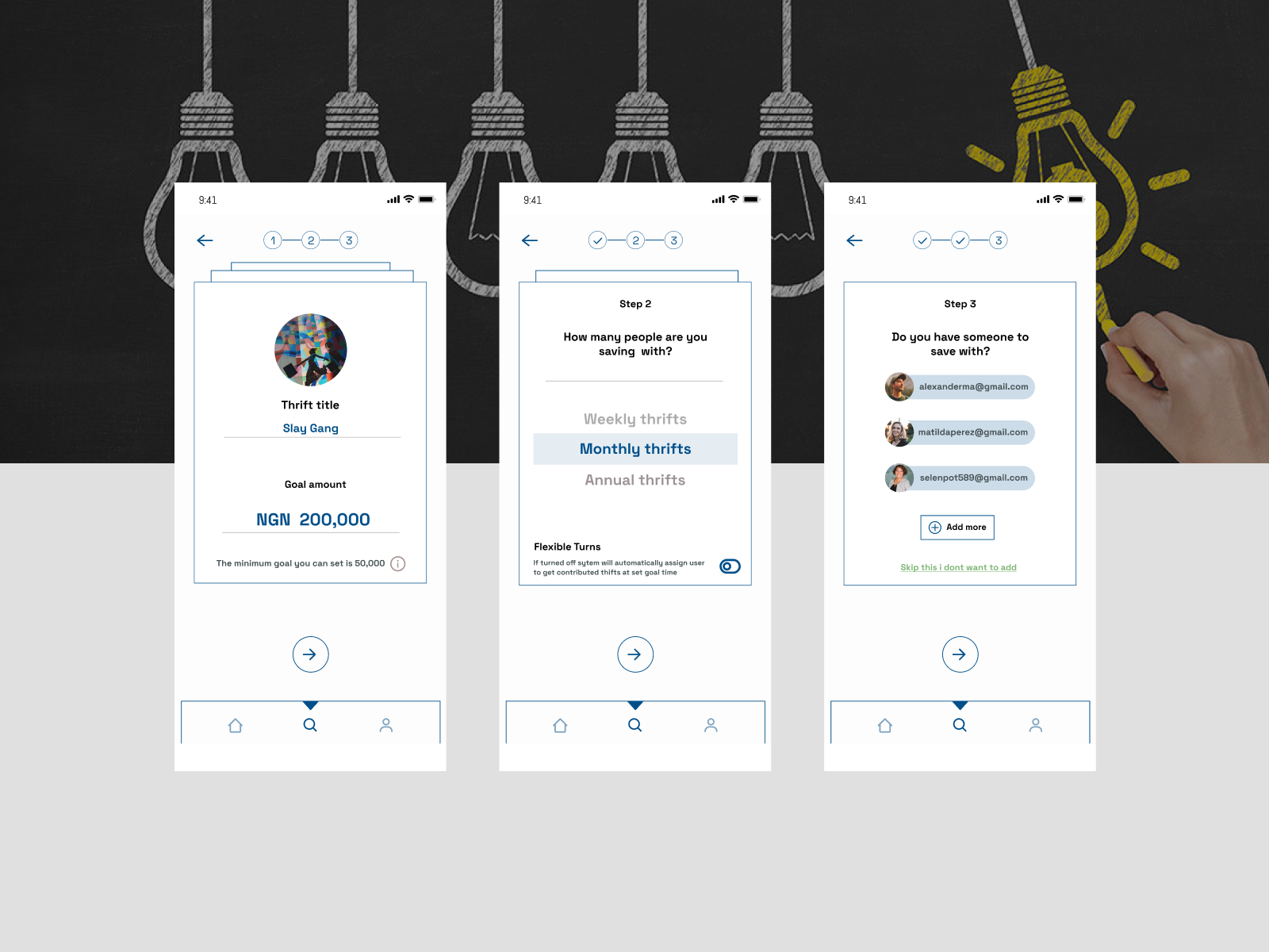 AJO | Fintech savings platform by Ola Jacobs on Dribbble