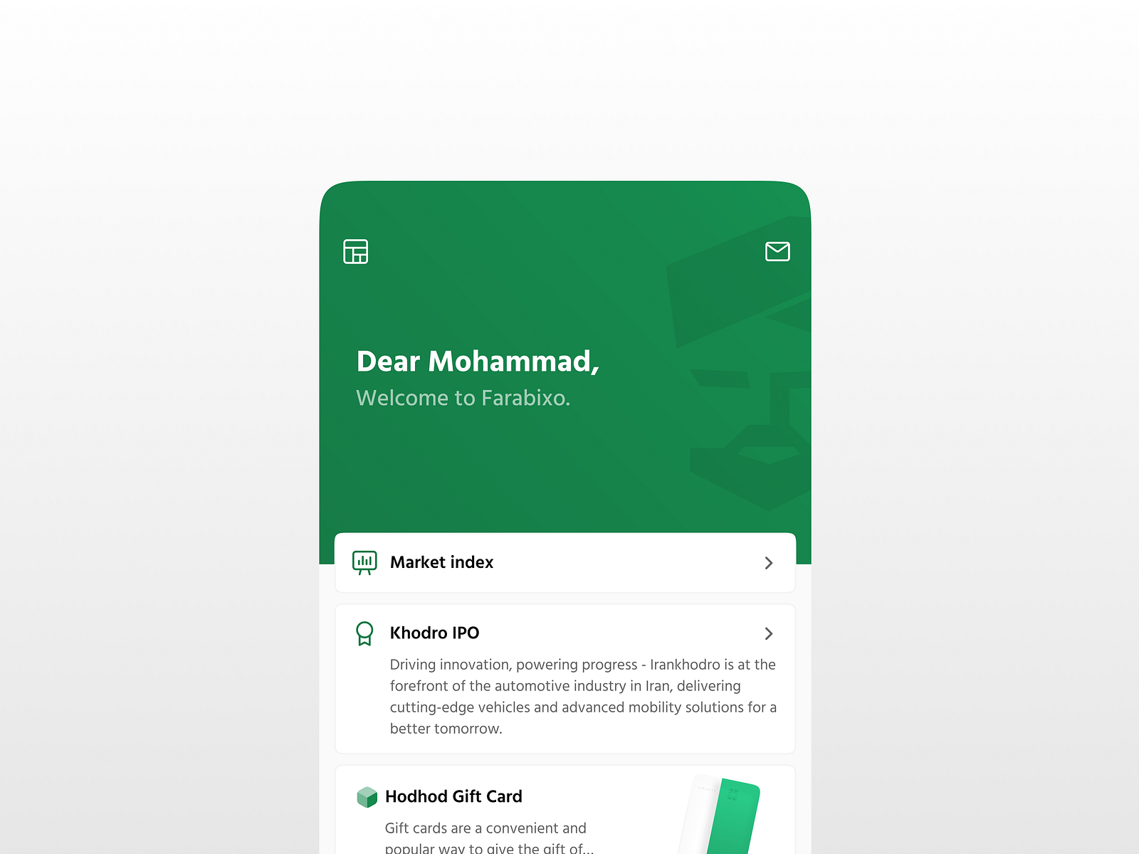 Farabixo Next by Mohammad Fatemi on Dribbble
