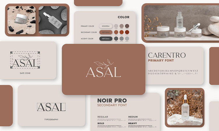 ASAL- BRAND MANUAL by Umme Habiba, Brand Designer on Dribbble