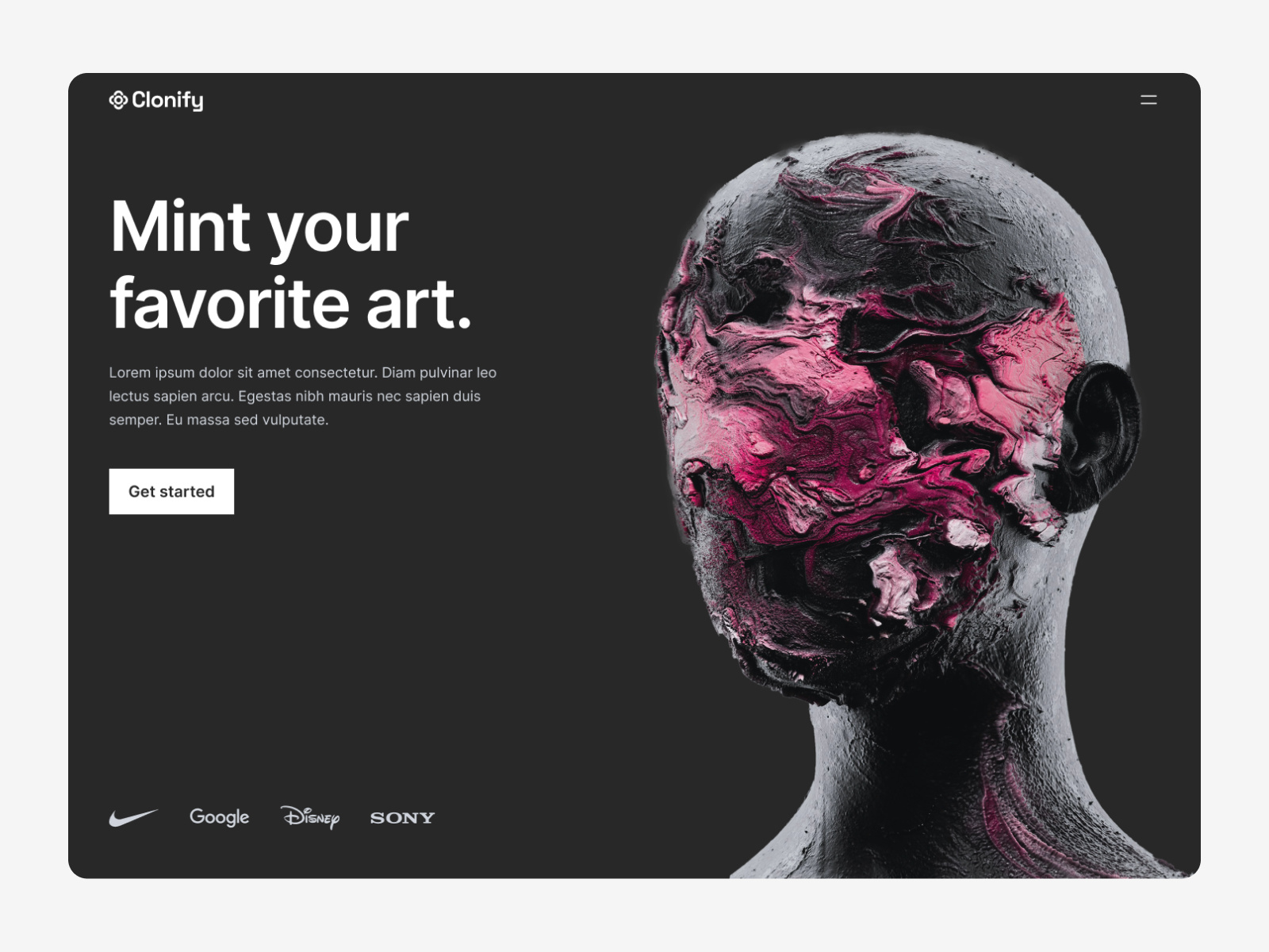 Tool Landing Page — Clonify by Clonify on Dribbble