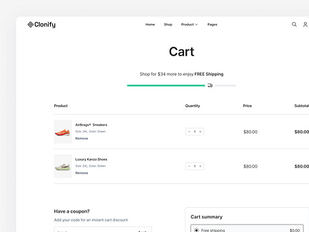 Browse thousands of Cart Page images for design inspiration | Dribbble