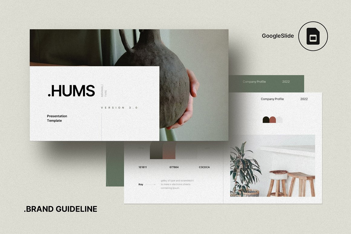 Minimal Brand Guideline Template #1 by Mahruff on Dribbble