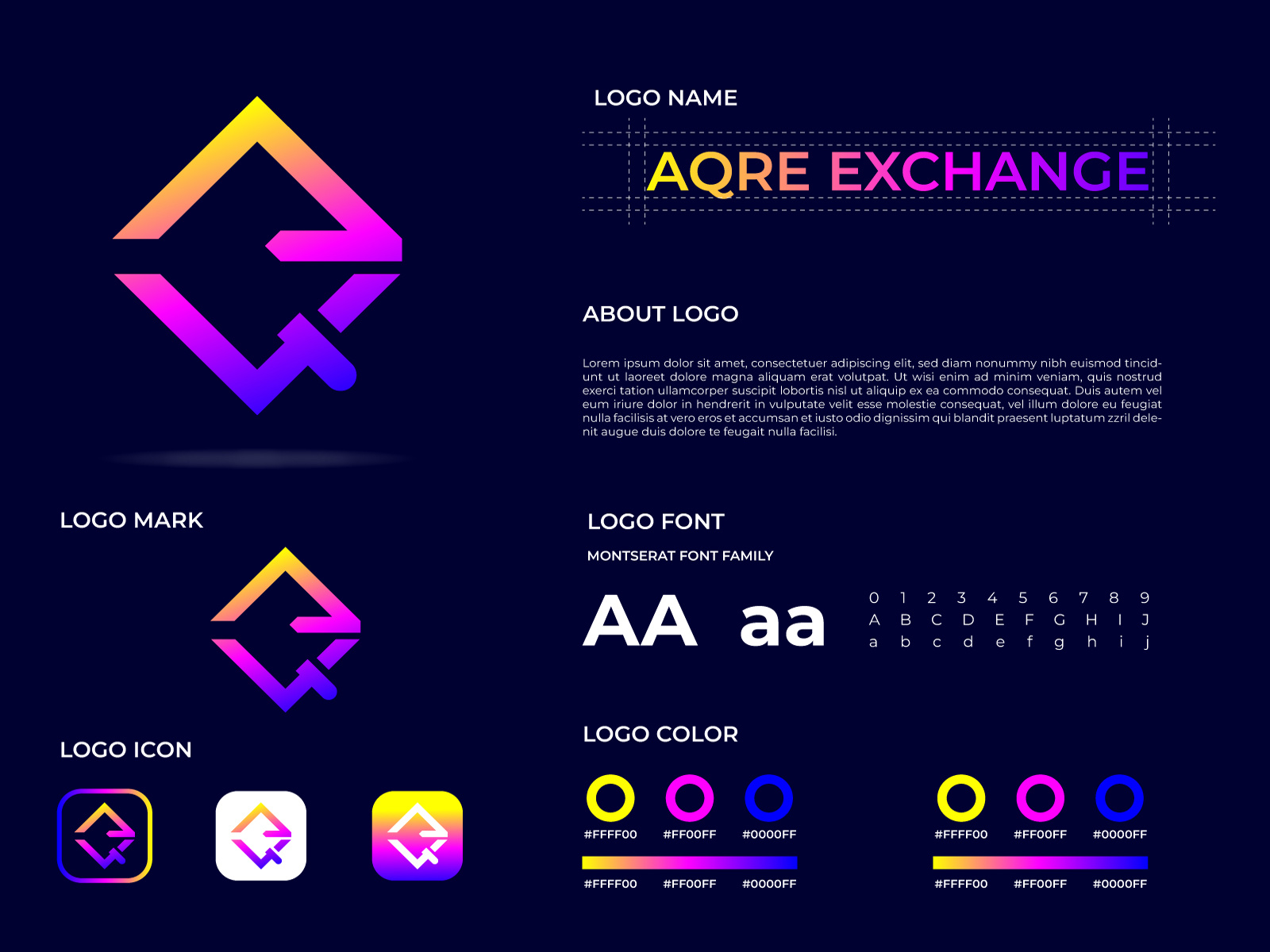 AQRE EXCHANGE Logo Design by Female Graphic Designer BD on Dribbble AQRE EXCHANGE Logo Design by Female Graphic Designer BD on Dribbble