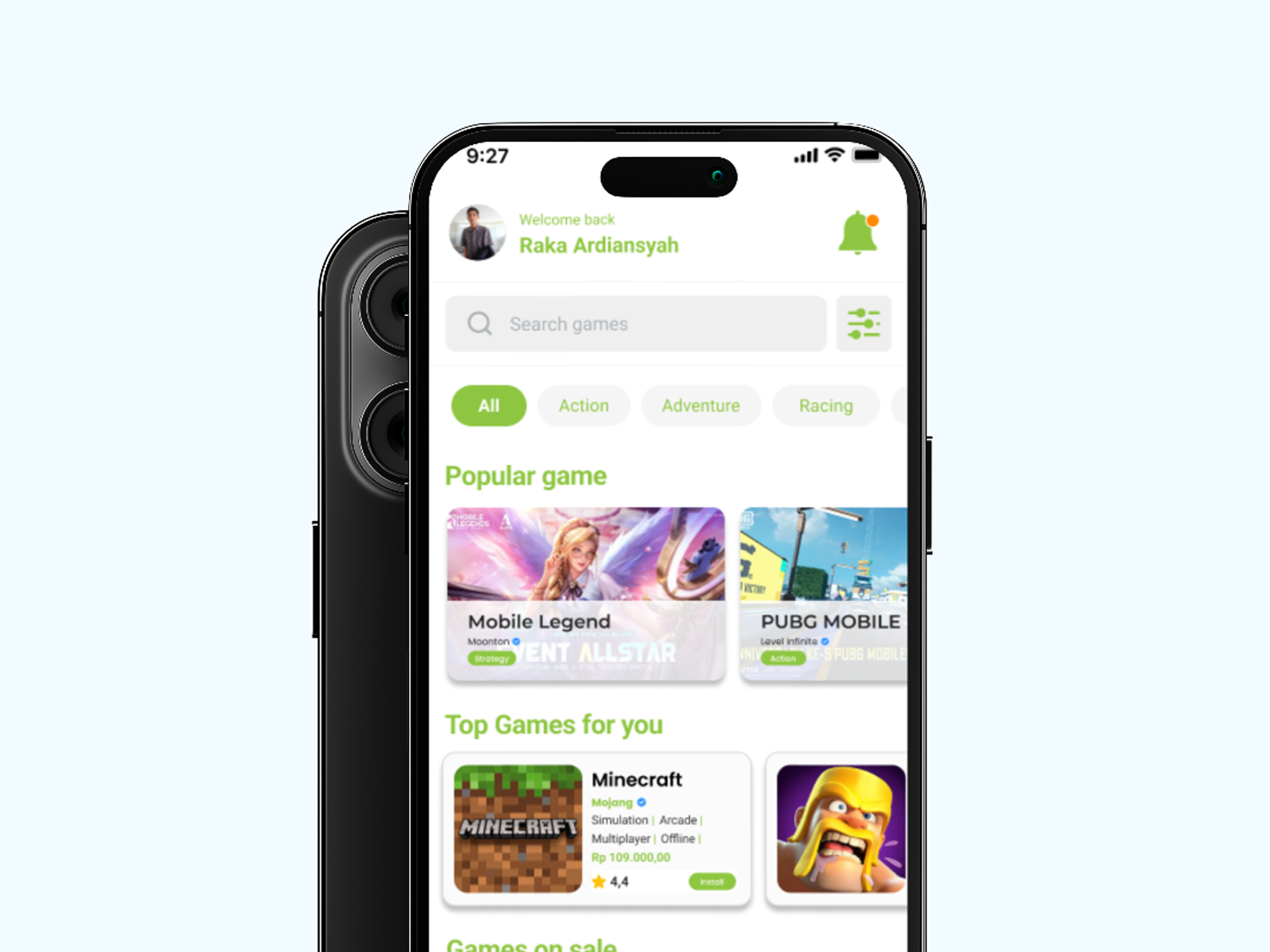 Mockup Game Store by Raka Ardiansyah on Dribbble