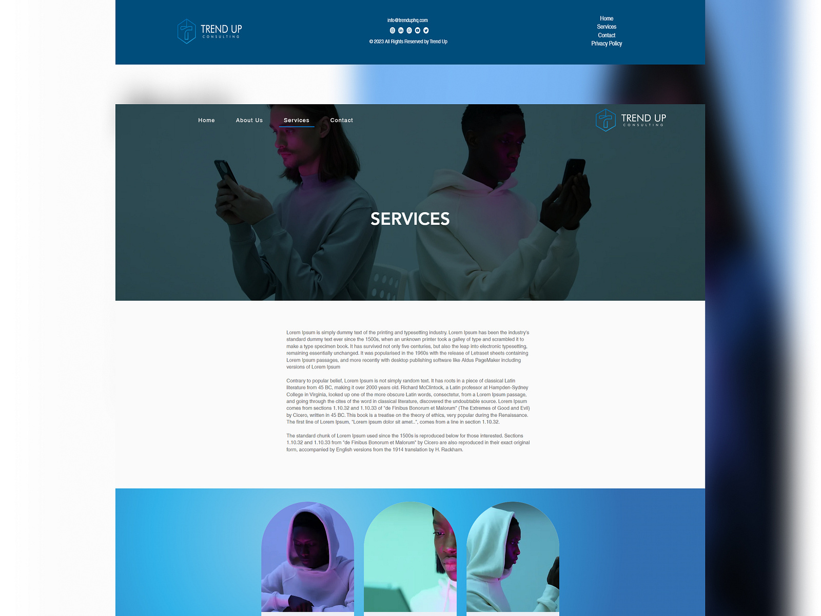 Digital Agency Web Design by Çisil Görücü on Dribbble