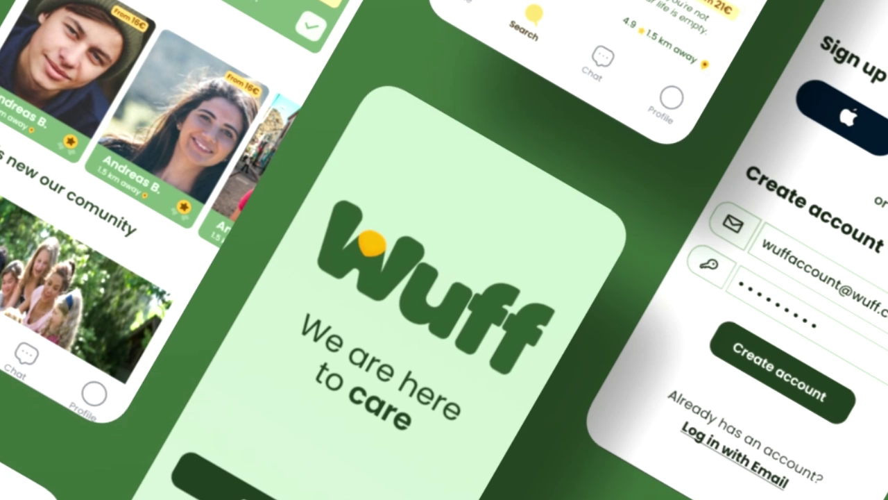 Wuff: Dog Walking App Case Study by Alejandra Morao Bendek on Dribbble