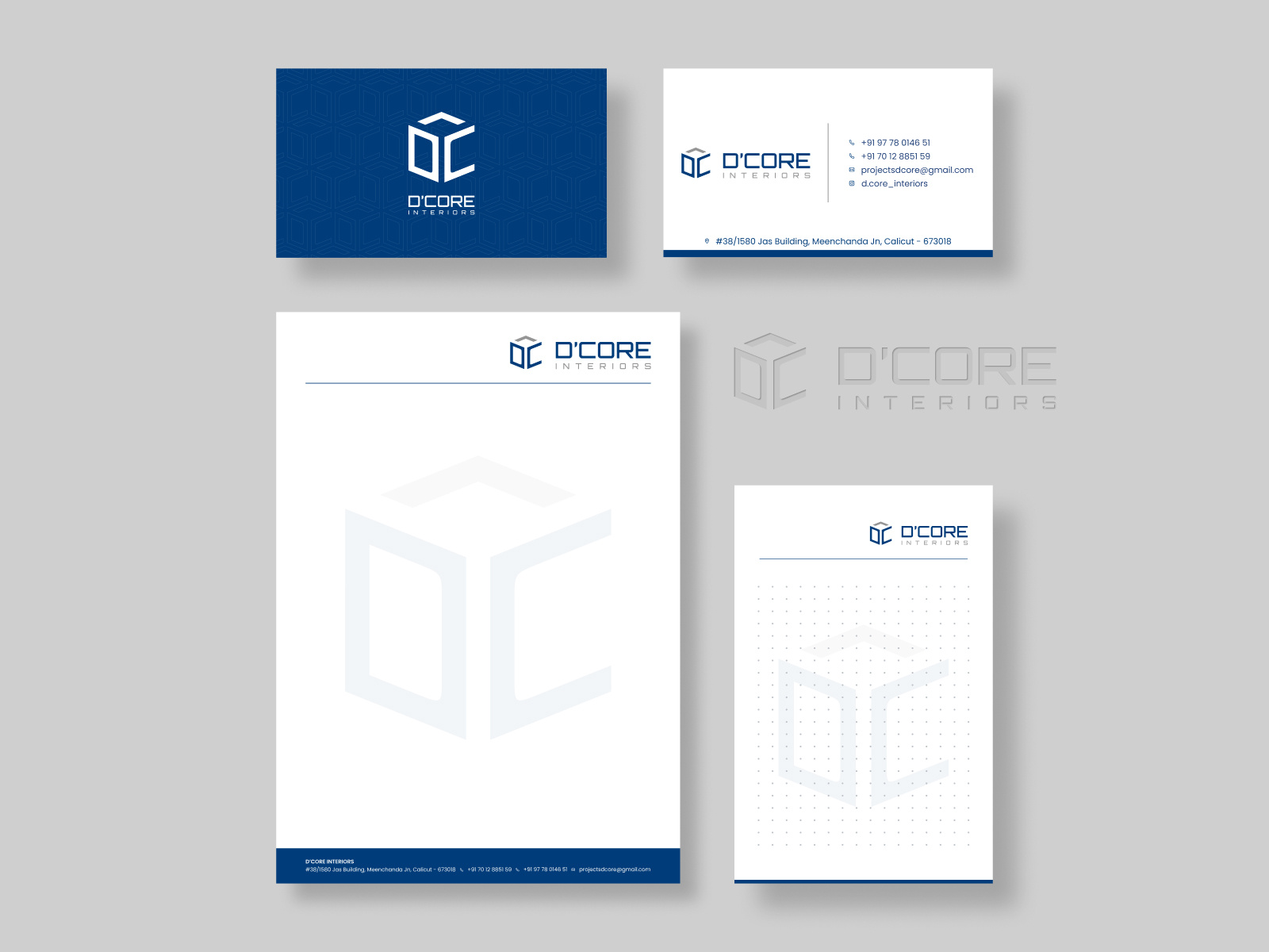 DCORE INTERIORS - Logo Design by Codeappan LLP on Dribbble