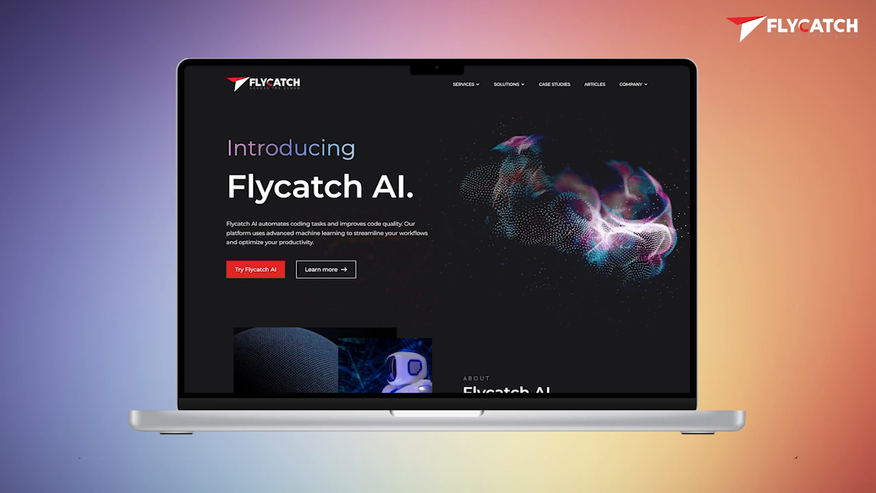 AI Website_Landing Page UI by Flycatch on Dribbble