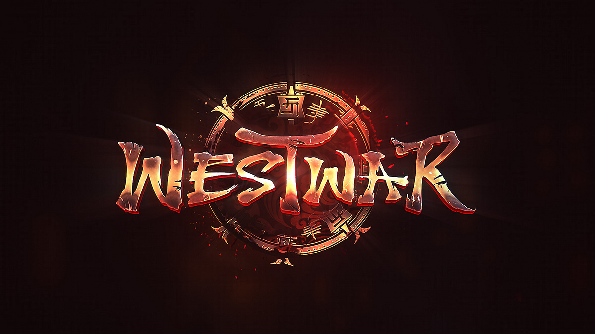 Epic Chinese Mmorpg Game Logo - Westwar 🏮🔥 by PIXARTS STUDIO on Dribbble