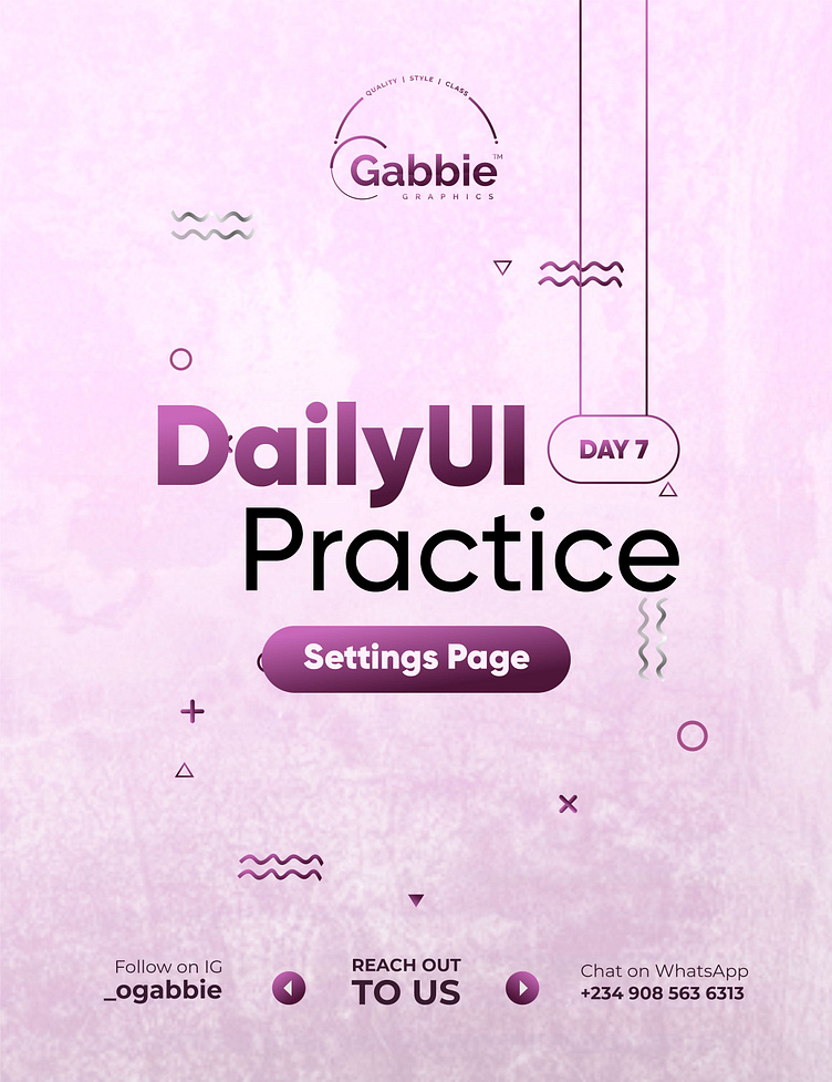 Settings Page UI Design for Android - DailyUI Challenge Day 7 by ...