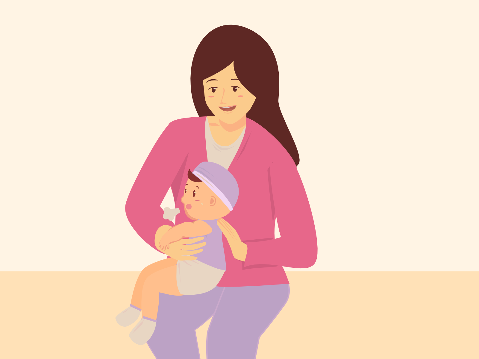Child Care Illustration For Education by Amfri on Dribbble