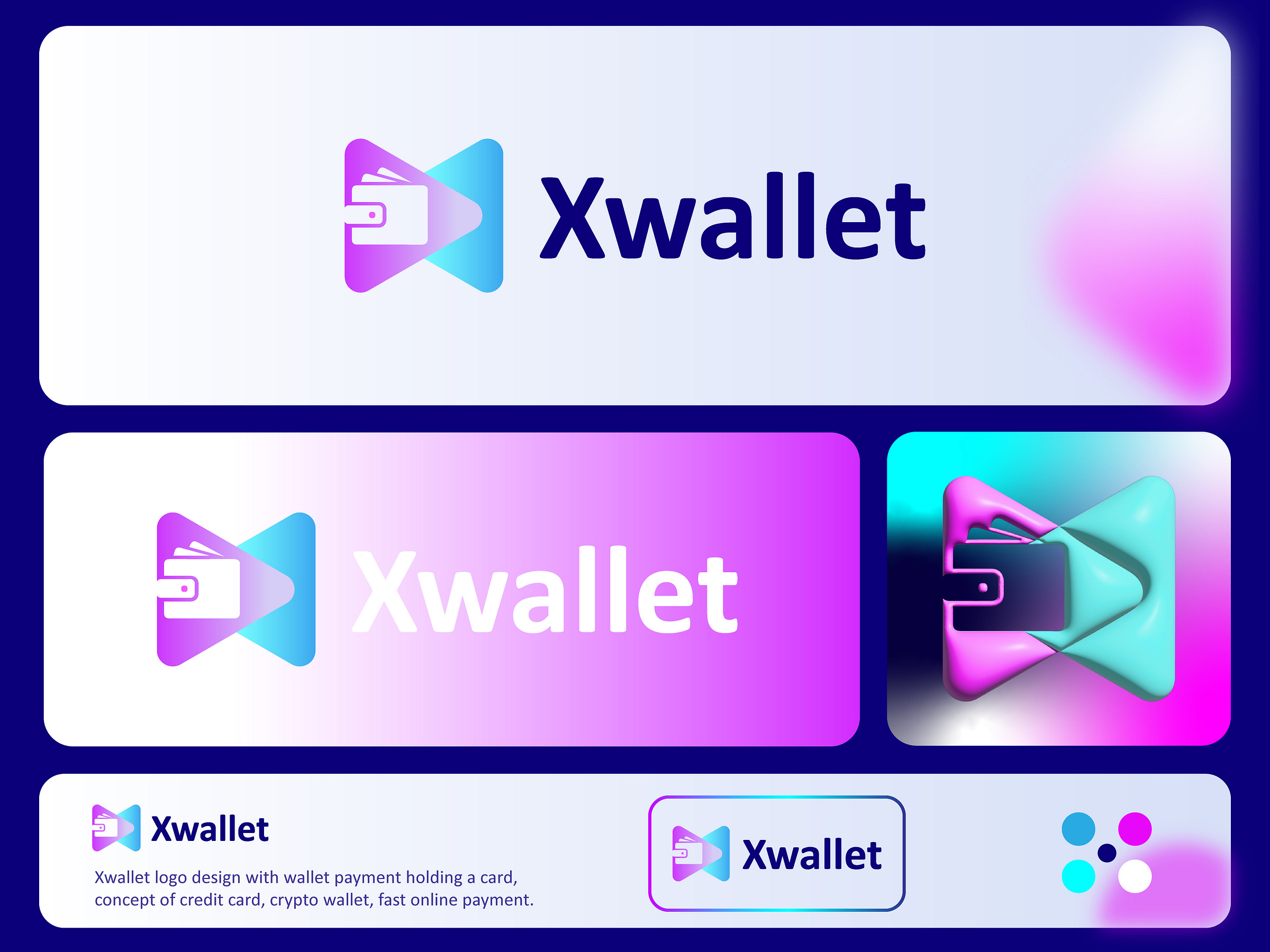 Modern Payment System, Wallet Logo Design by Nayem | Logo Designer on ...
