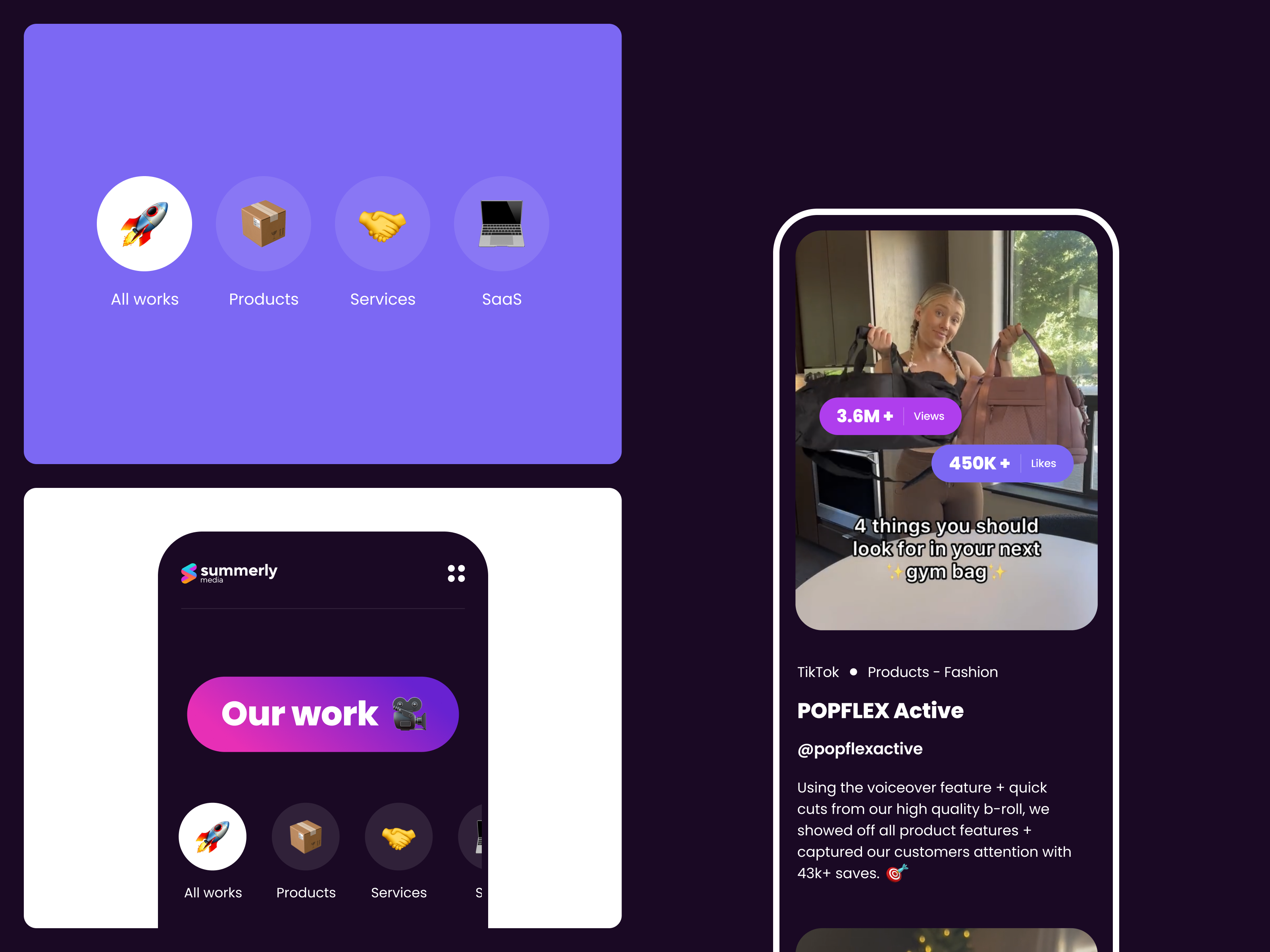 Summerly media - Responsive website design for the SMM agency by ...