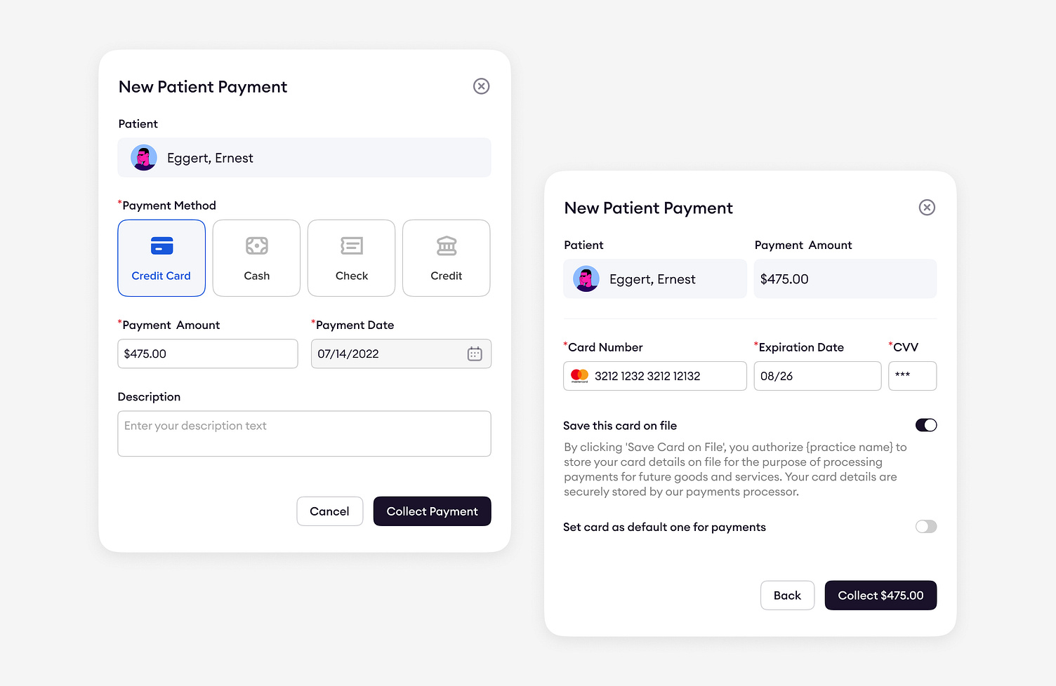 Payment Details Modal 💳 by Kiryl King on Dribbble