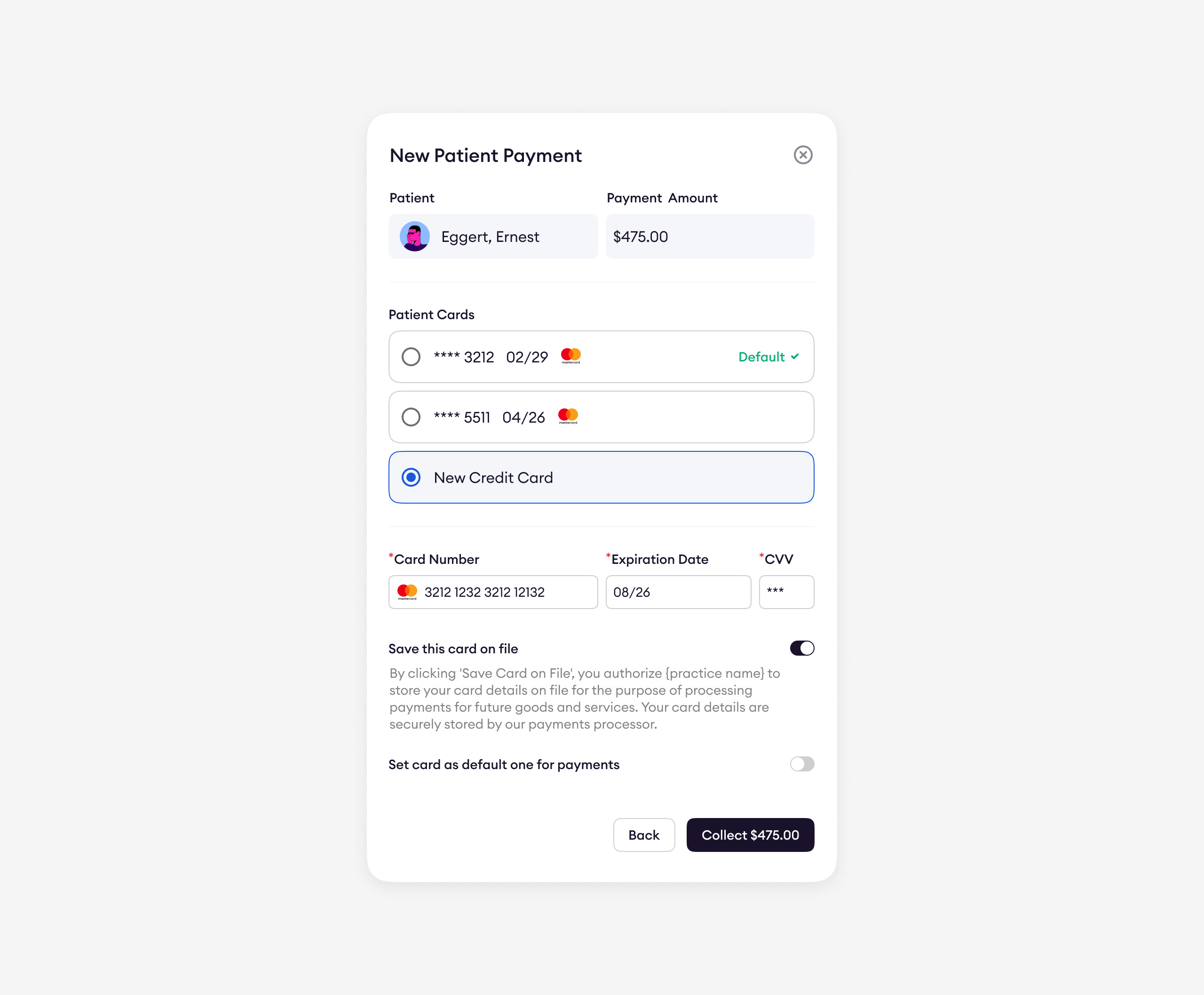 Payment Details Modal 💳 by Kiryl King on Dribbble