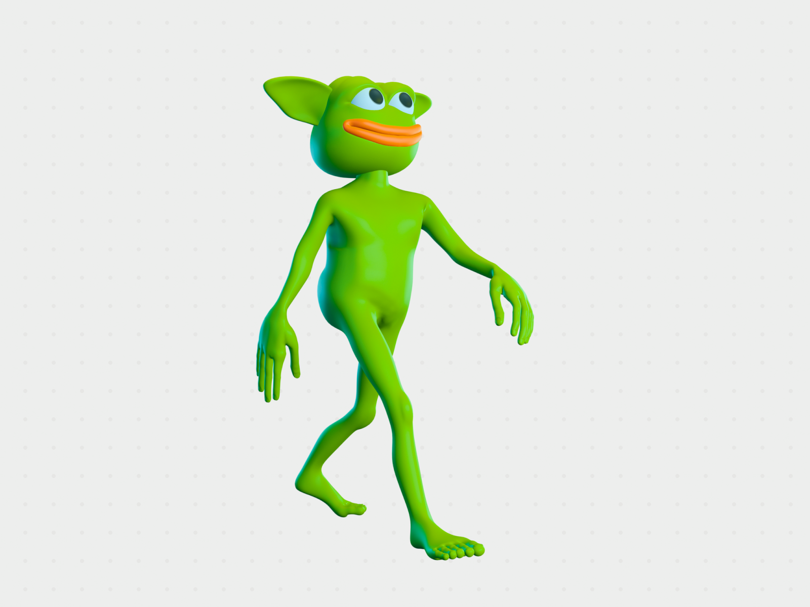 Pepe the Frog. NFT character for crypto project by Marina Karatkevich ...
