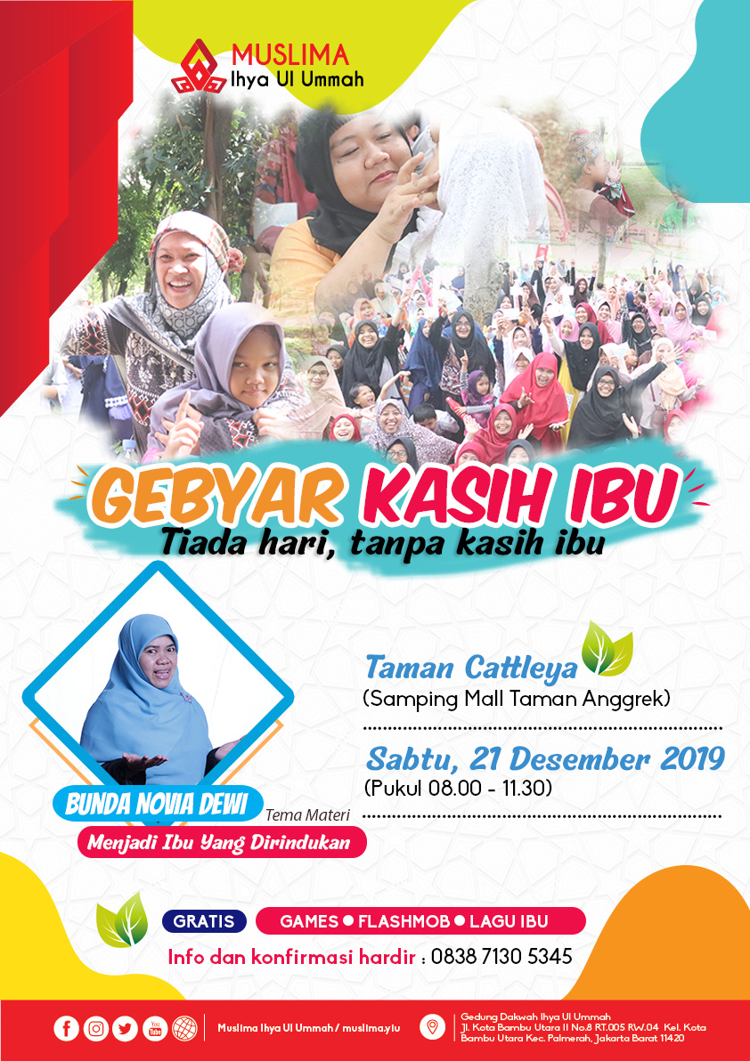 Poster Event For Muslima Ihya Ul Ummah by Futra Fajar Firdaus on Dribbble