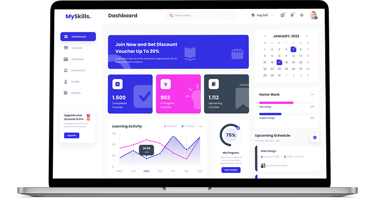 MySkills [Education] by DreamX Company on Dribbble