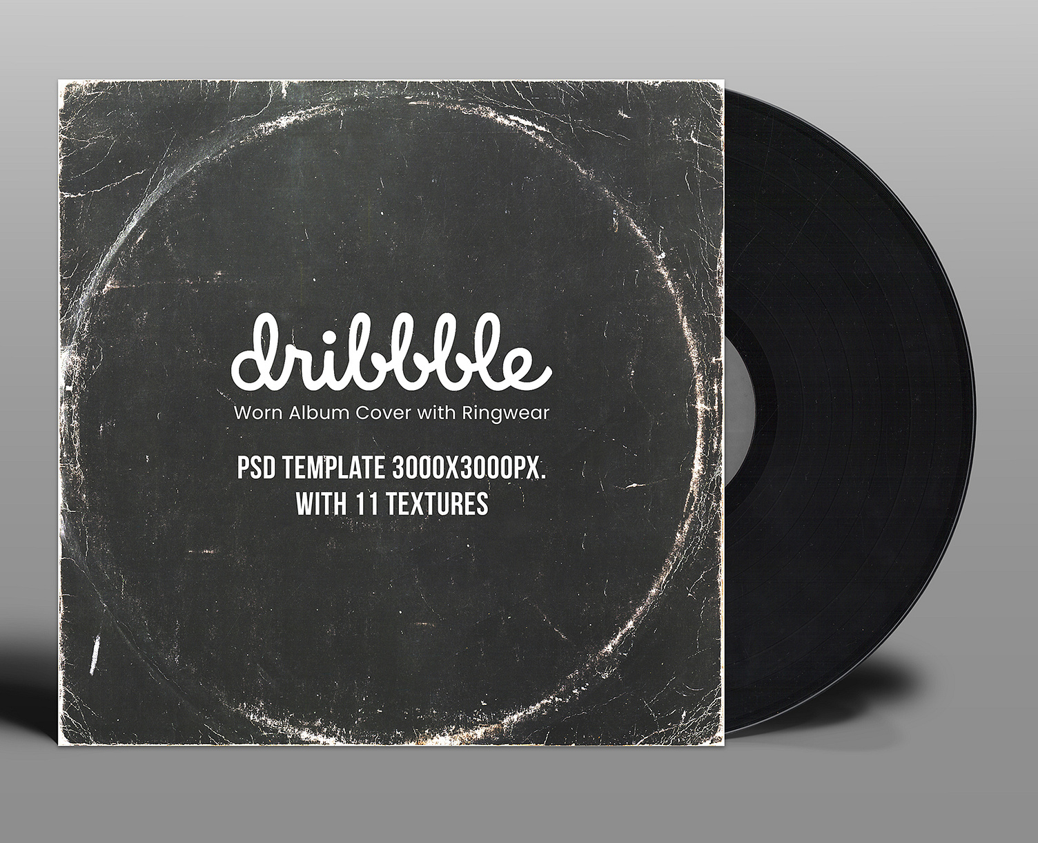 Worn Album Cover with Ringwear PSD by Djjeep_Design on Dribbble