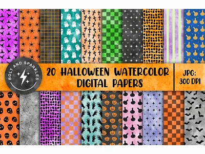 Witch Digital Paper designs, themes, templates and downloadable graphic ...