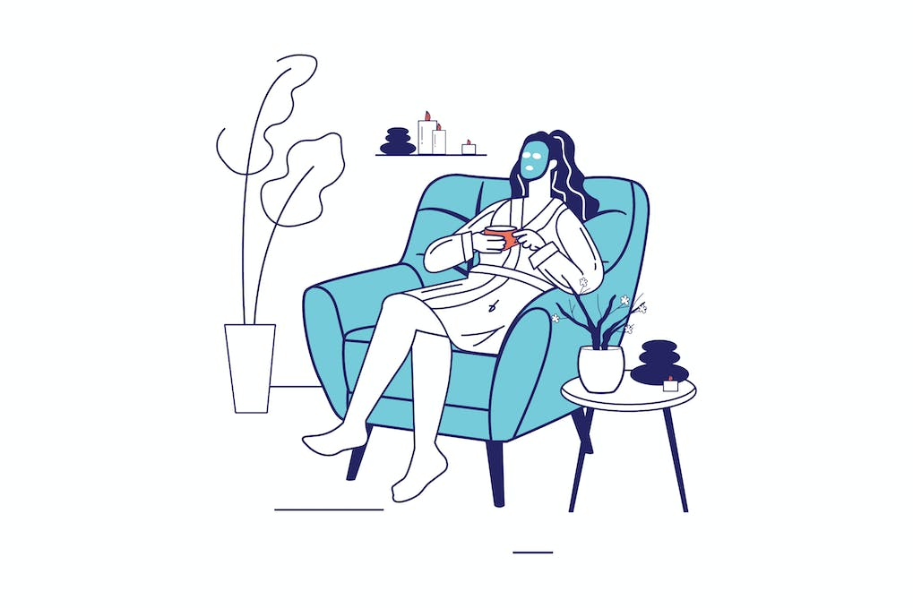 Me-time by DigitalCrocs on Dribbble