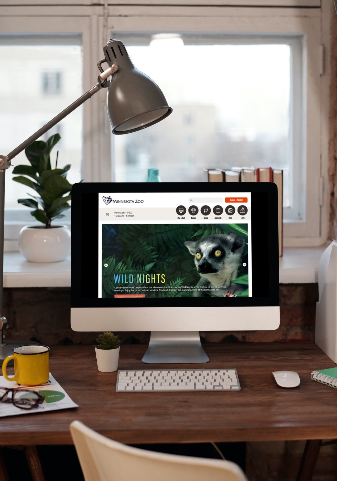 Minnesota Zoo Redesign Mockup by Damian Wojtowicz on Dribbble