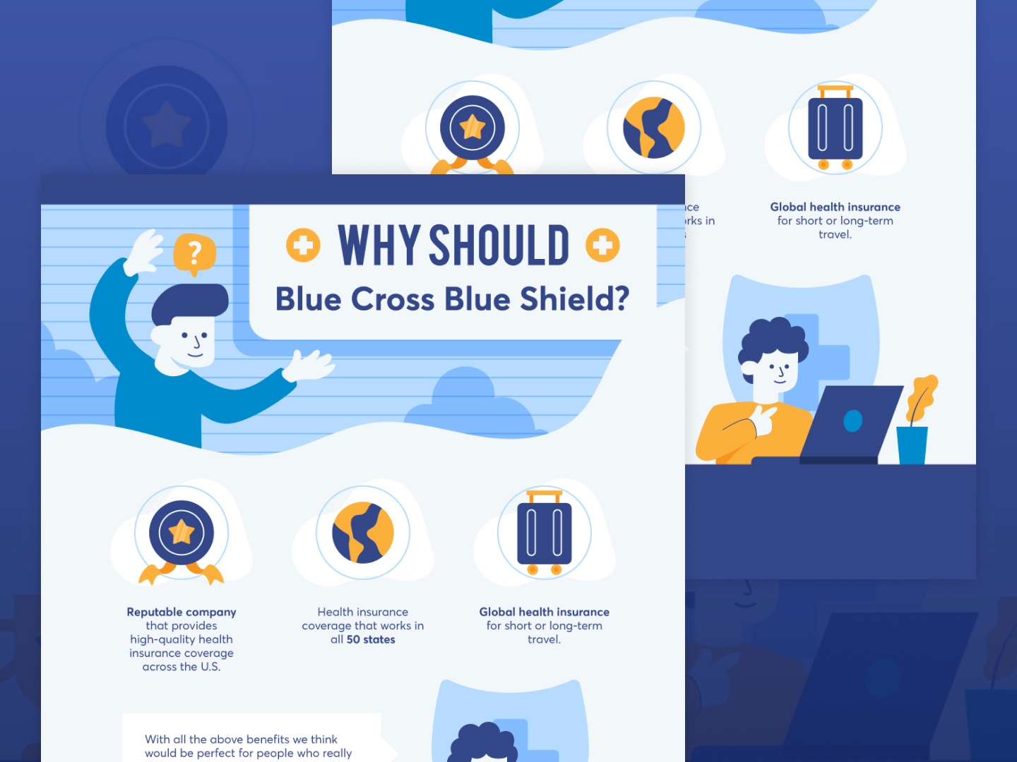 Infographic Design by Quentin Gilon for manypixels on Dribbble