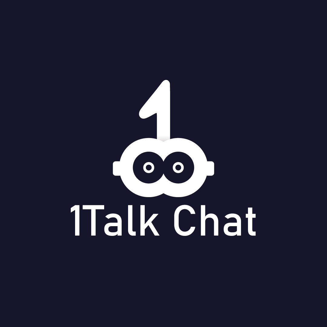 1 Talk Chat logo, Modern logo, Minimalist logo, Brand Identity. by Al ...