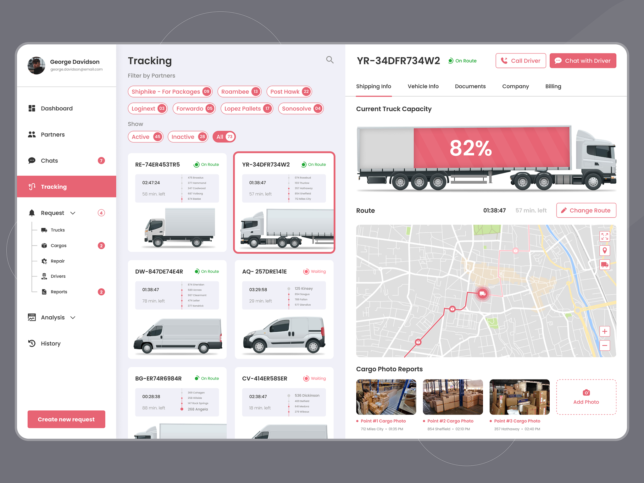 Fleet Management Dashboard by XongoLab Technologies LLP on Dribbble