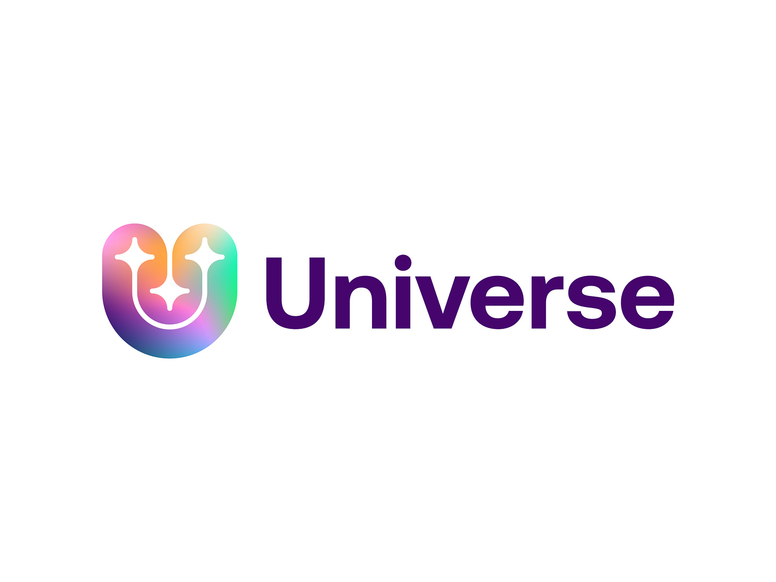 Universe logo (updated version) ( for sale ) by Wegrow on Dribbble