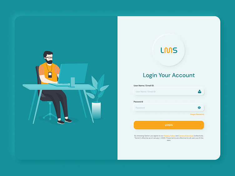 Login Design by Shashank B. on Dribbble