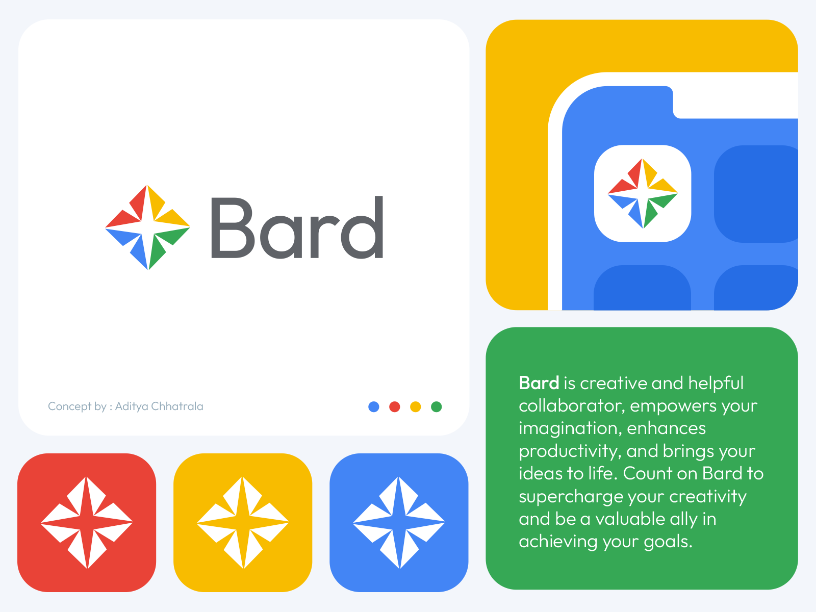 Bard Ai by Google - Logo Design Concept by Aditya Chhatrala on Dribbble